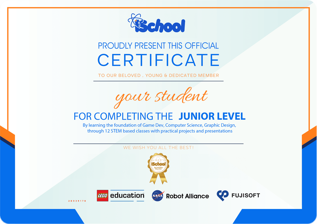 iSchool Coding For Kids Online Robotics & Graphic Design Programs